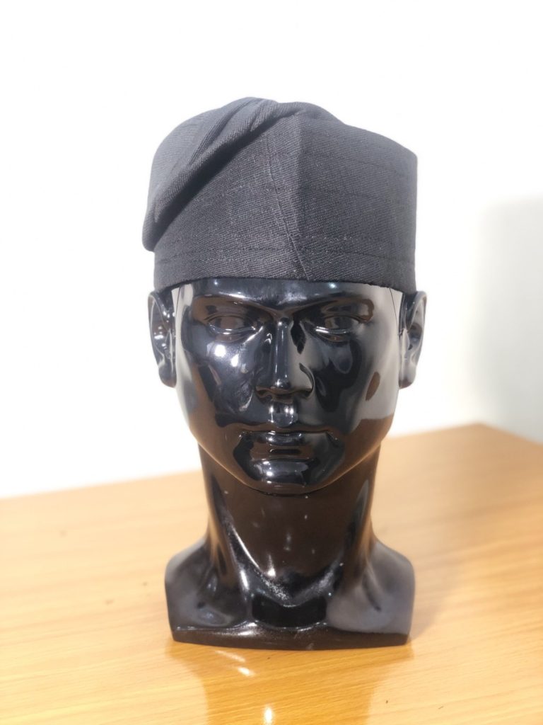 Buy Blue Yoruba Men Native Aso Oke Fila Cap - Capkings.ng