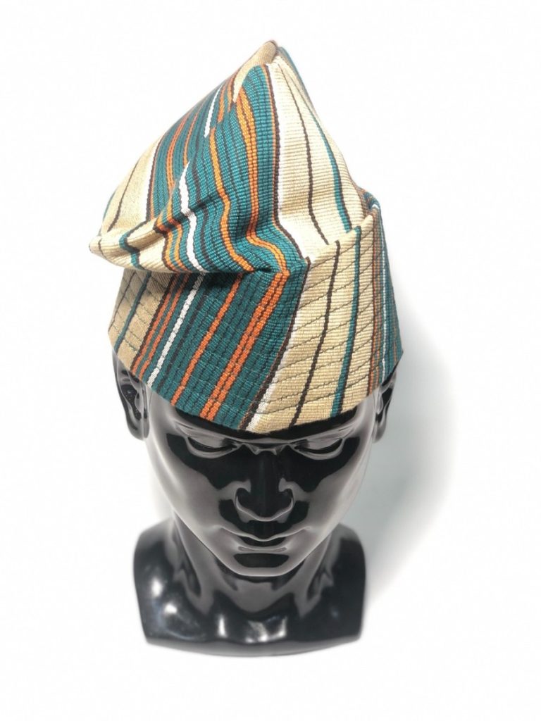 Buy Black & Wine Native Asooke Yoruba Men Fila Cap for Owambe and ...