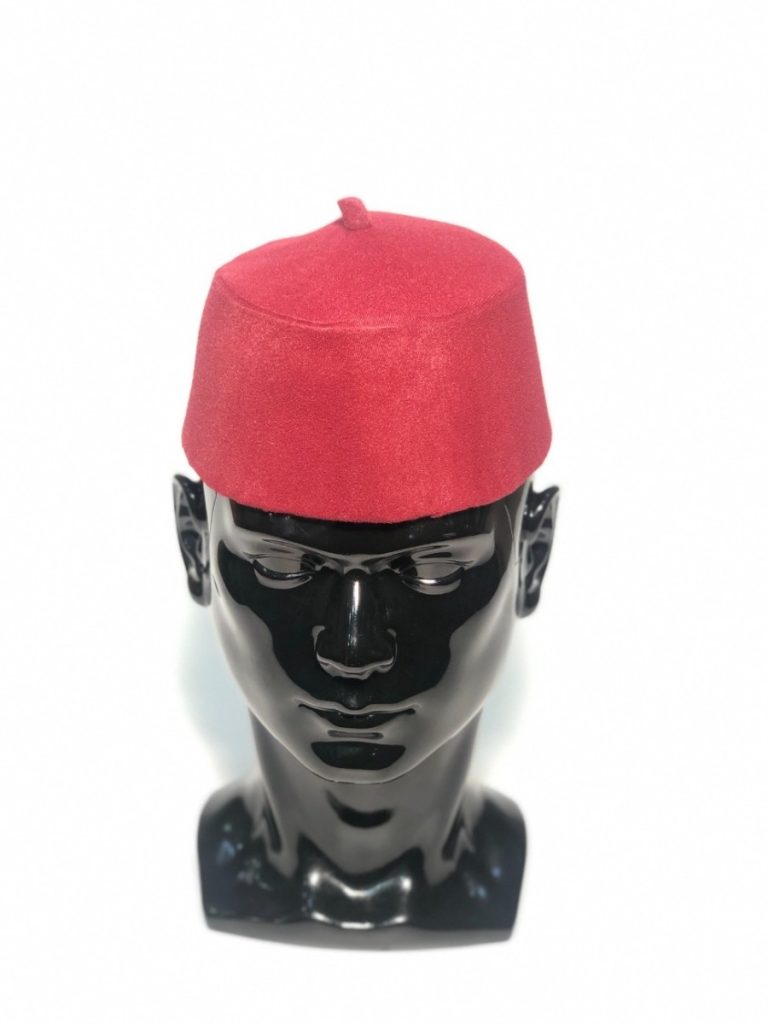 Buy Green Color Igbo Men Traditional Oval Cap, Hat for Cultural Attire ...