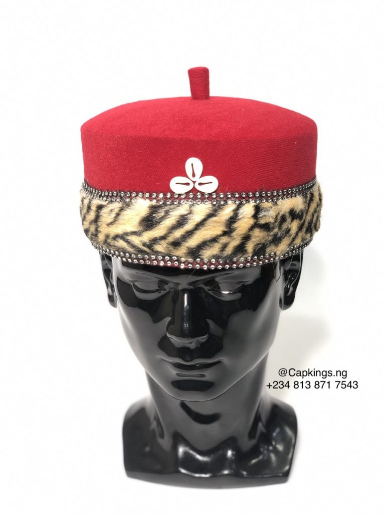 Buy Plain Brown Igbo Men Traditional Hand fan - Capkings.ng