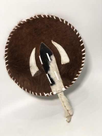 Buy Plain Brown Igbo Men Traditional Hand fan - Capkings.ng